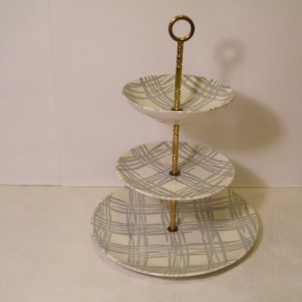3 Tier Tidbit Tray - Etsy
