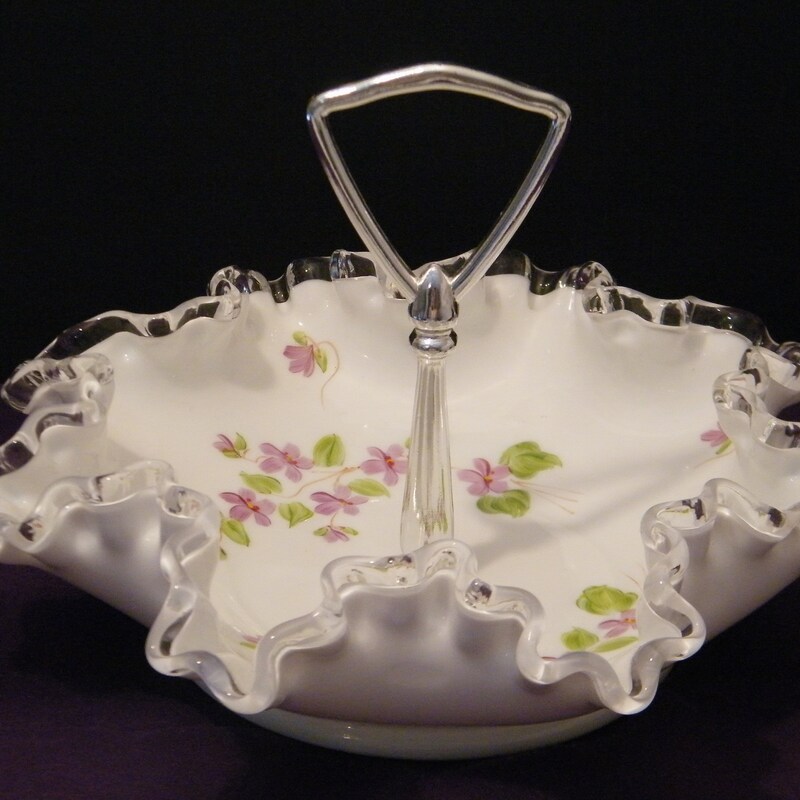 Vintage Violet Dish - Etsy