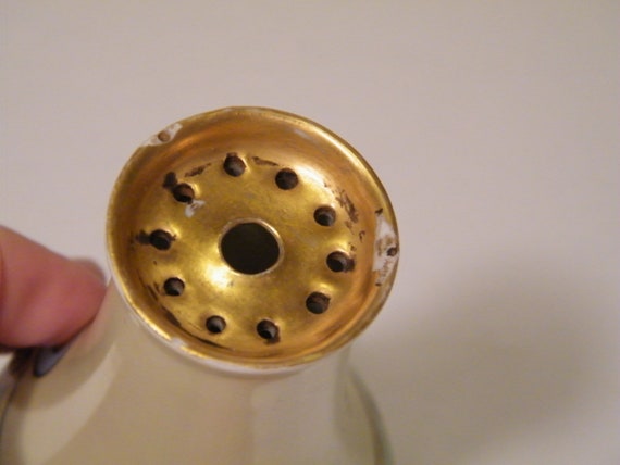 Antique Bavarian Hat Pin Holder with Hand Painted Des… - Gem