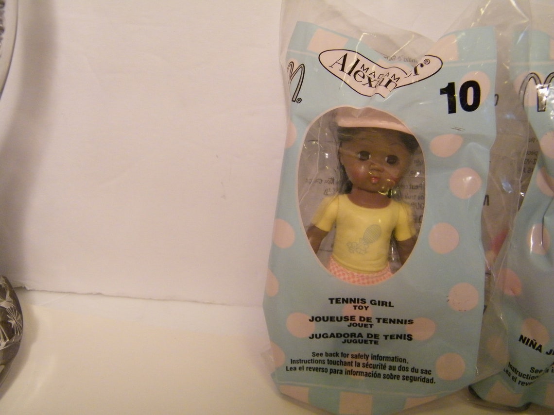 4 Madame Alexander Mini Dolls Made for Mcdonalds, Vintage New in ...