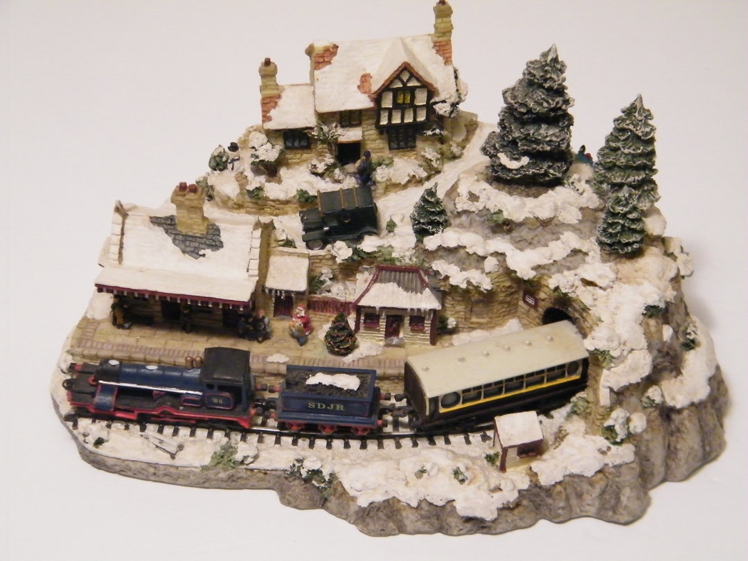 Winter Wonderland Sculpture by Jane Hart for Danbury Mint, Vintage ...