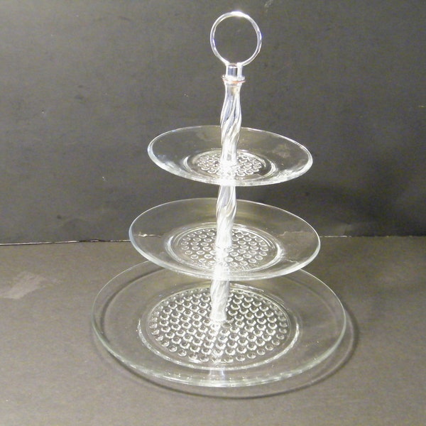 3 Tier Glass Table - Etsy
