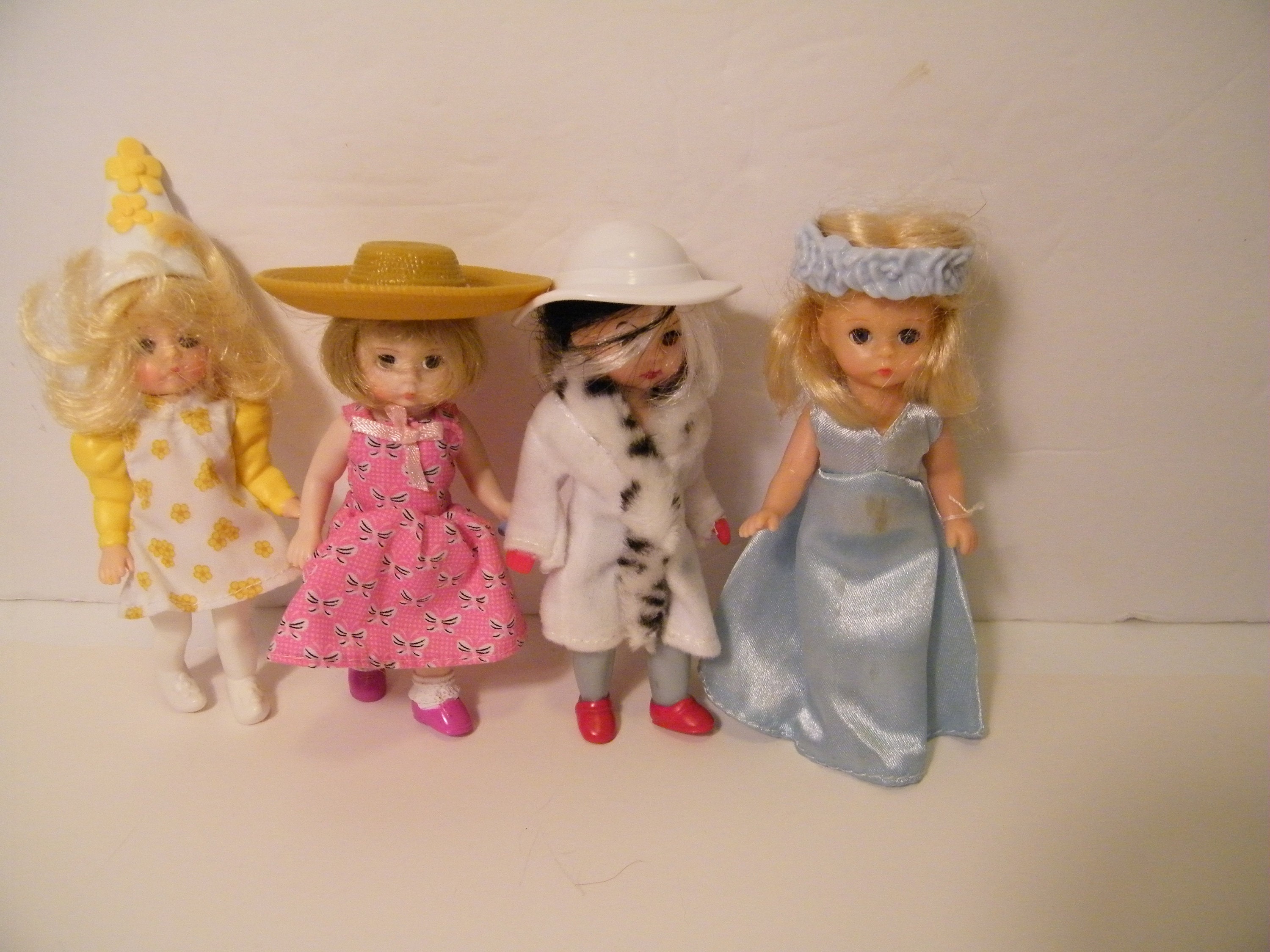 4 Madame Alexander Mini Dolls Made for Mcdonalds, Previously Displayed ...