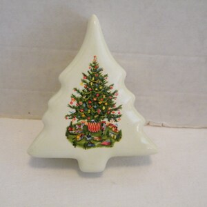 Christmas Tree Trinket Box in Ceramic by Alberta Molds - Etsy