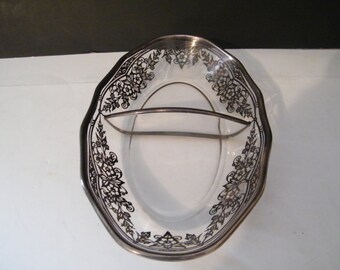 Silver Relish Tray | Etsy
