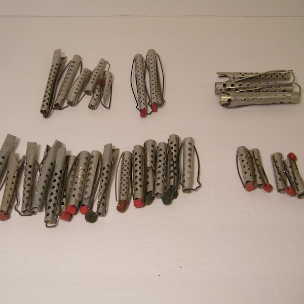 Vintage Hair Curlers - Etsy