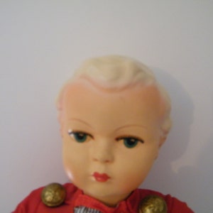 German Character Walking Doll Composition Head Wood Body Legs, Rare ...