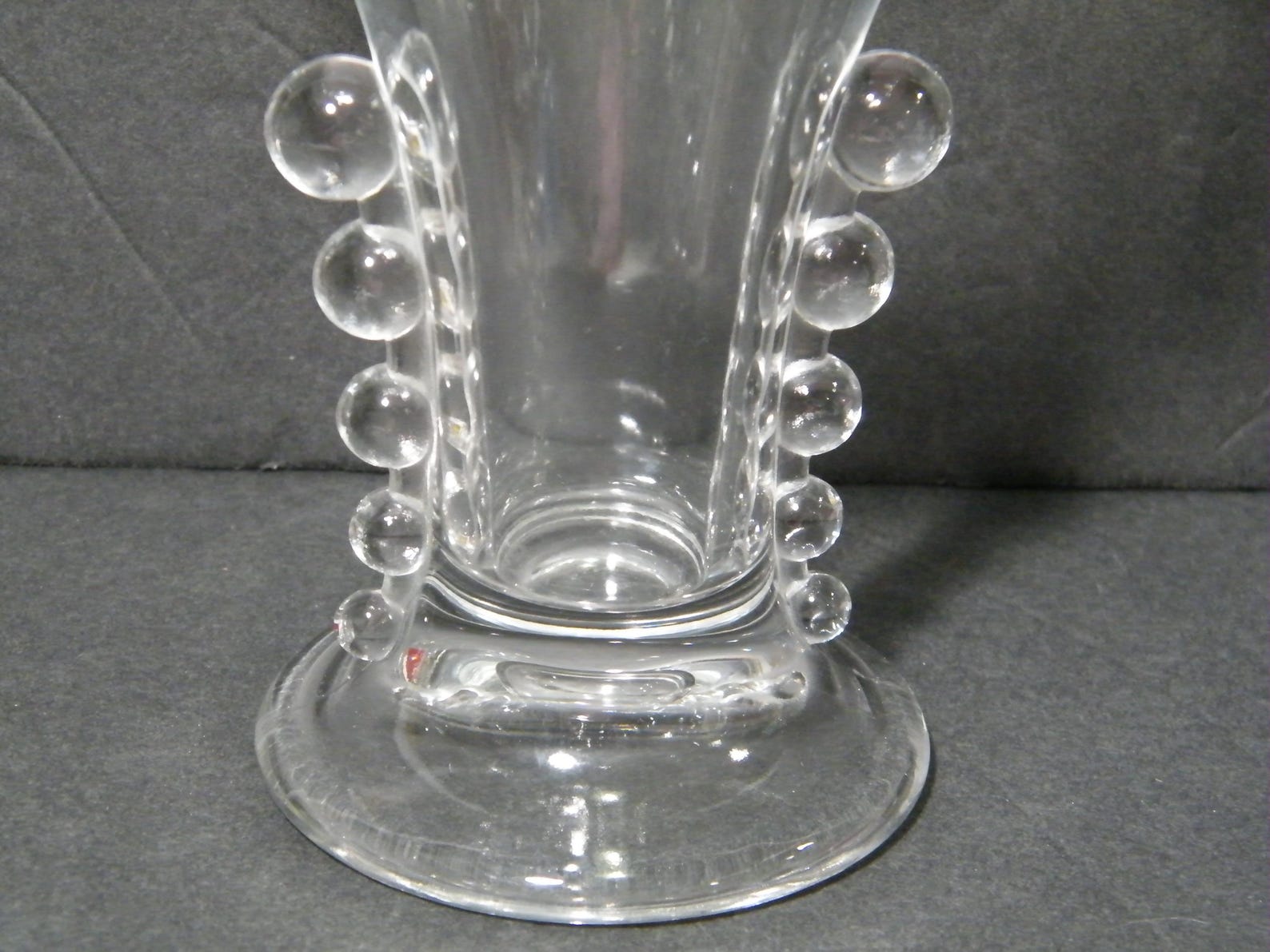 Candlewick Ruffled Rim Vase From Imperial Glass Co, Vintage 1940s to ...
