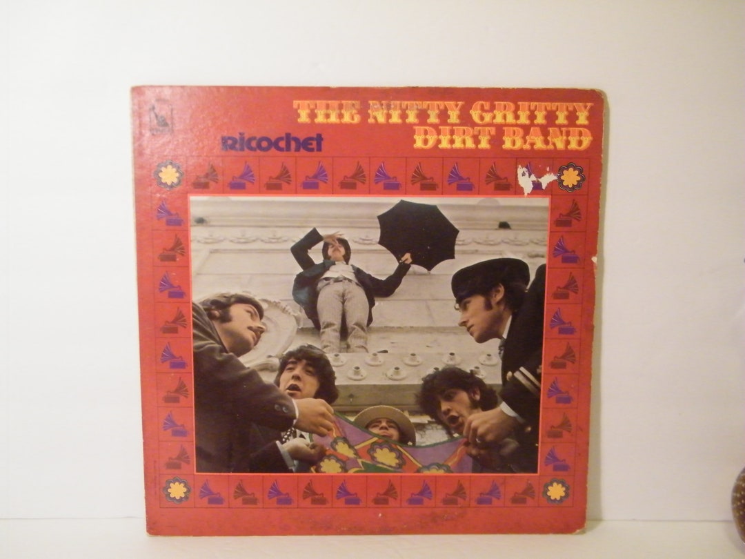 Nitty Gritty Dirt Band Ricochet Vinyl Album Great Retro Folk Music ...