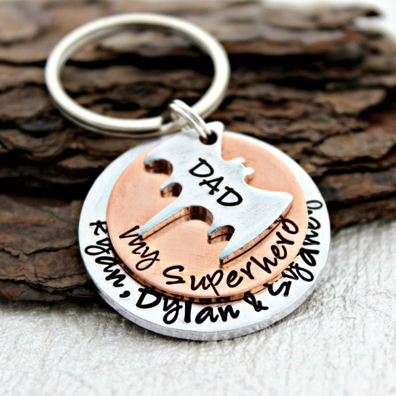 Dad Keychain - Etsy