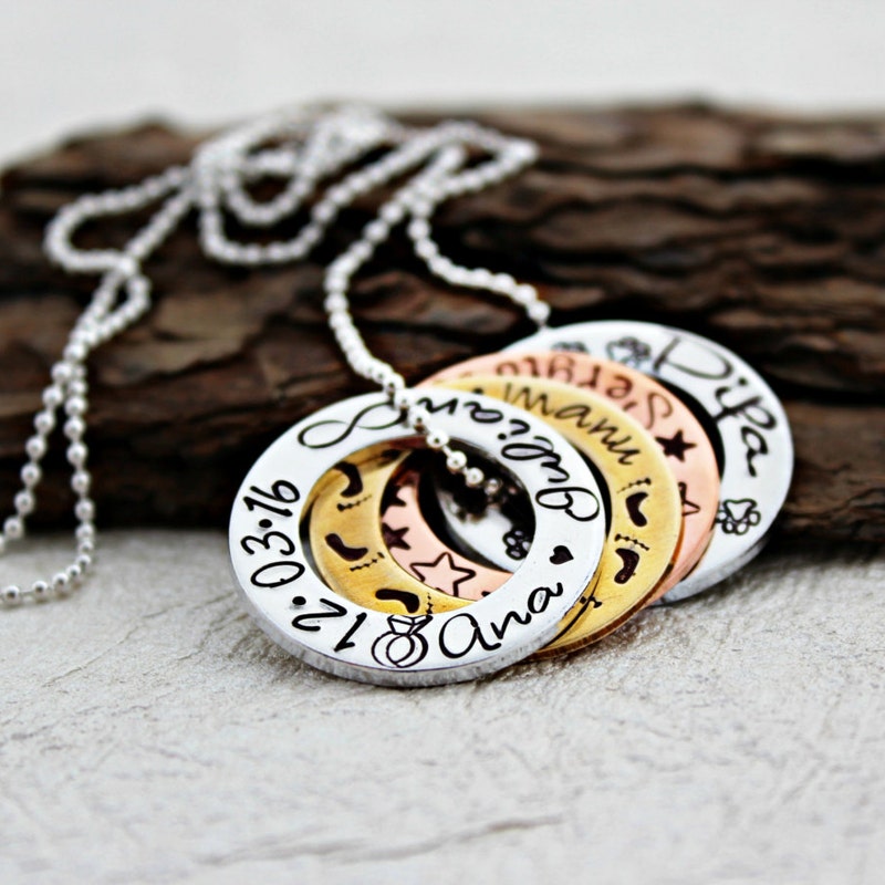 Washer Necklace - Etsy