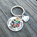 Autism Mom Keychain Autism Keychain Autism Awareness Keychain Pieced ...