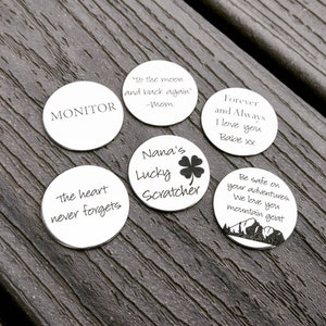 Personalized Lucky Coin - Lucky Scratcher Coin - Lucky Lotto Coin ...
