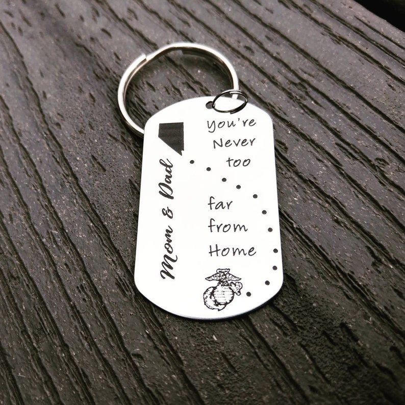 Boot Camp Graduation Gift Military Keychain PCS Gift - Etsy