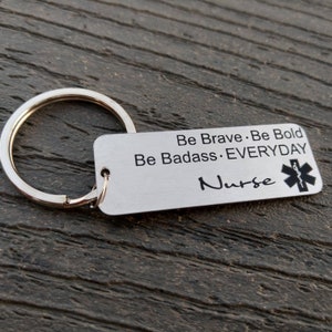 Nurse Keychain RN Keychain Nurse Gift RN Gift Nursing - Etsy