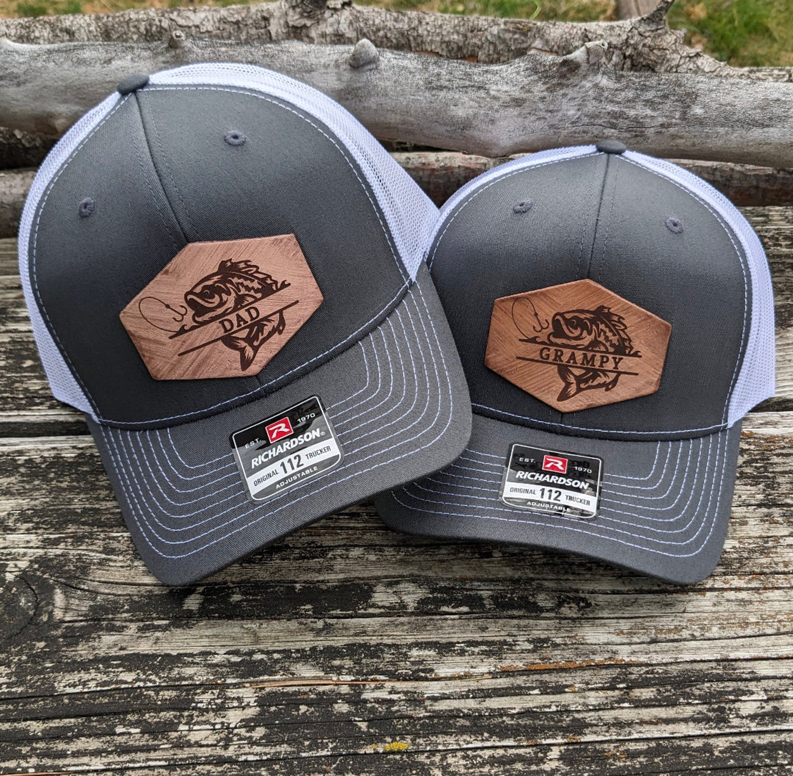 Custom Fishing Hat - Dad Hat - Richardson Hat - Daddy Hat - Fisherman ...