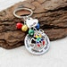 Autism Mom Keychain Autism Keychain Autism Awareness Keychain Pieced ...