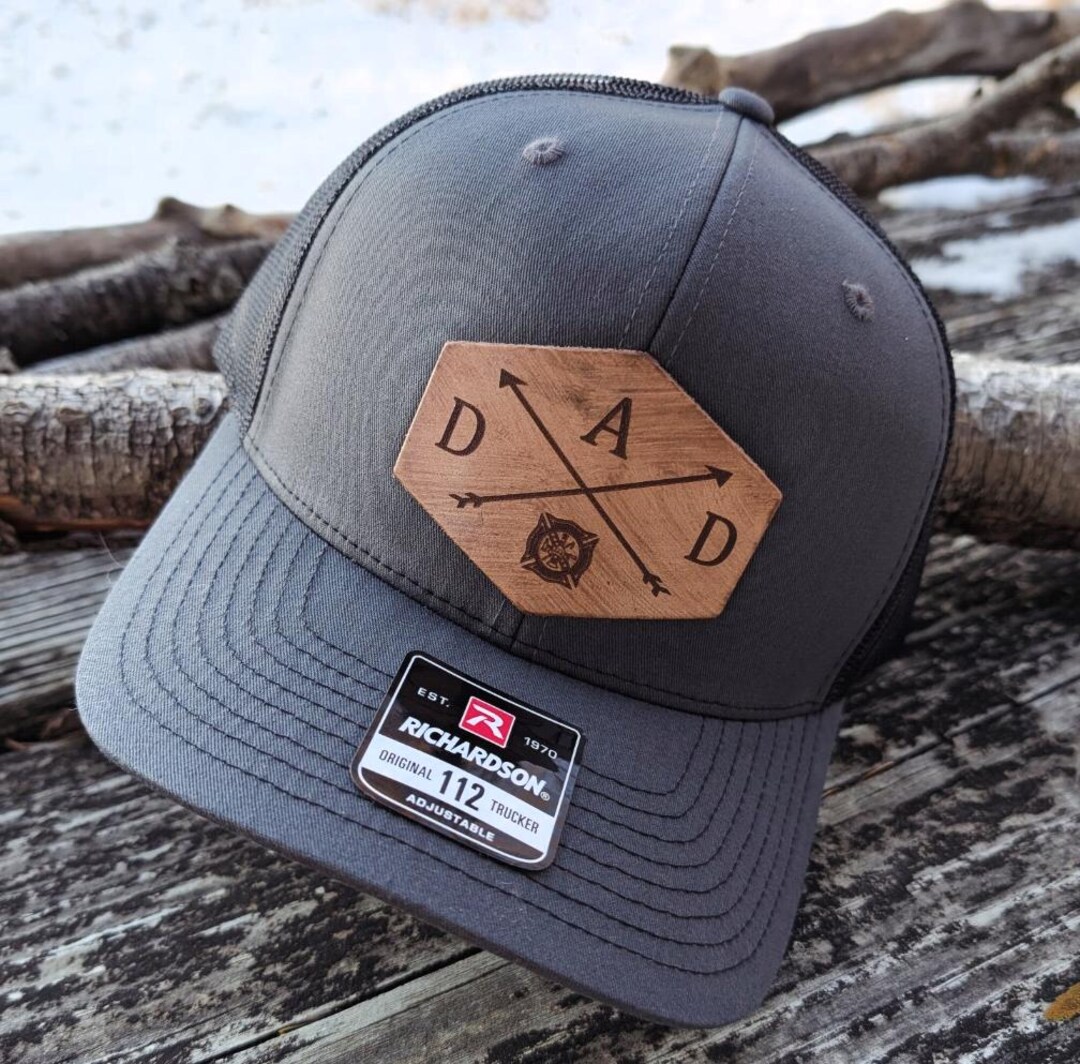 Custom Firefighter Hat - Fireman Hat - Dad Hat - Richardson Hat ...