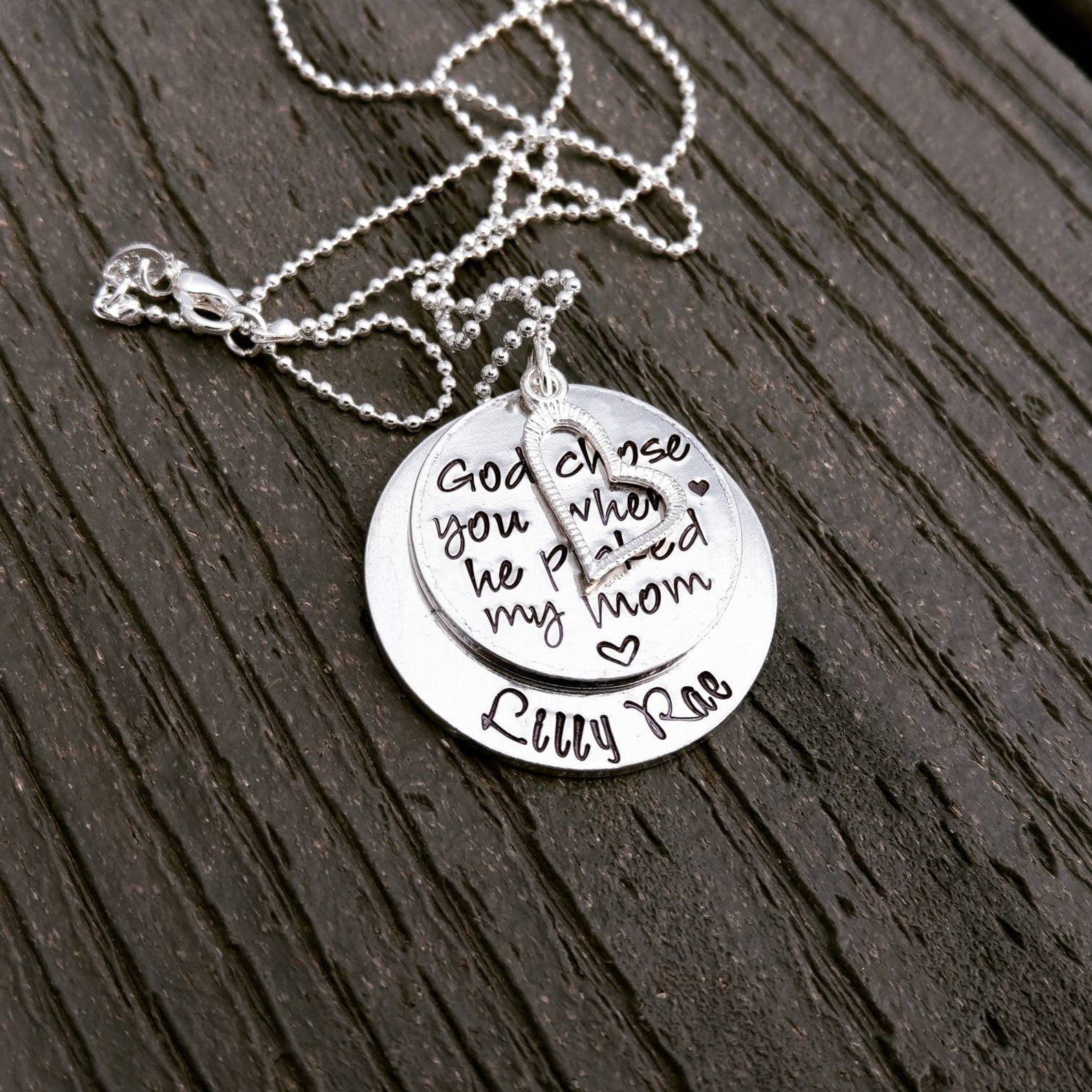 Personalized Mom Necklace Mommy Jewelry Step Mom Necklace - Etsy
