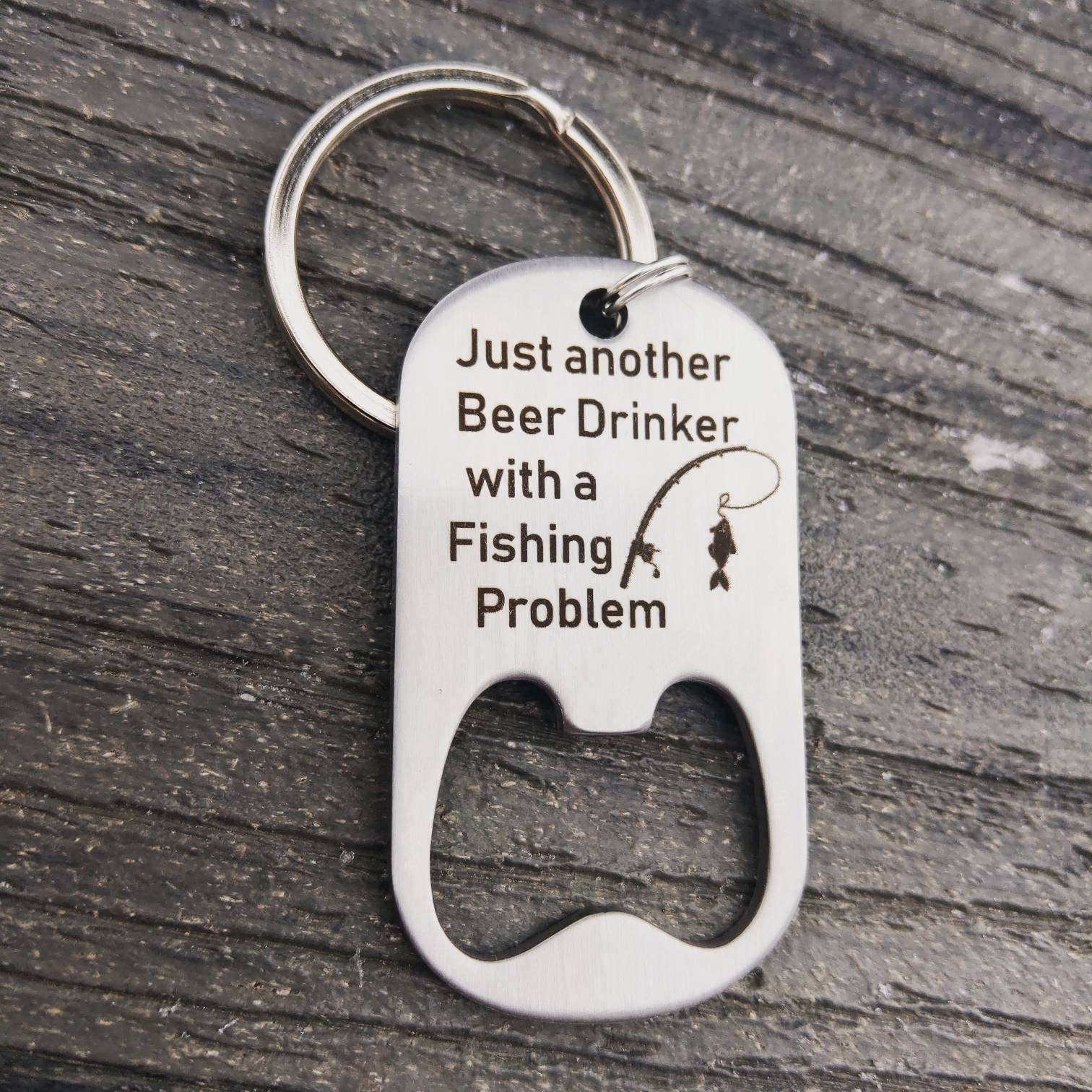 Custom Keychain Personalized Bottle Opener Anniversary Gift | Etsy