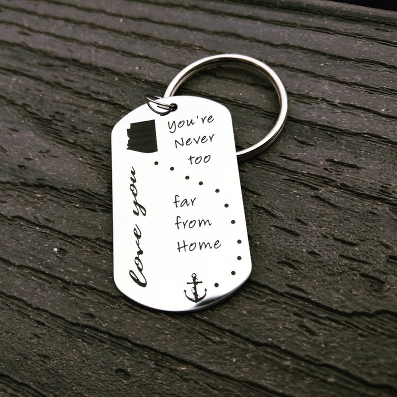 Boot Camp Graduation Gift Military Keychain PCS Gift - Etsy