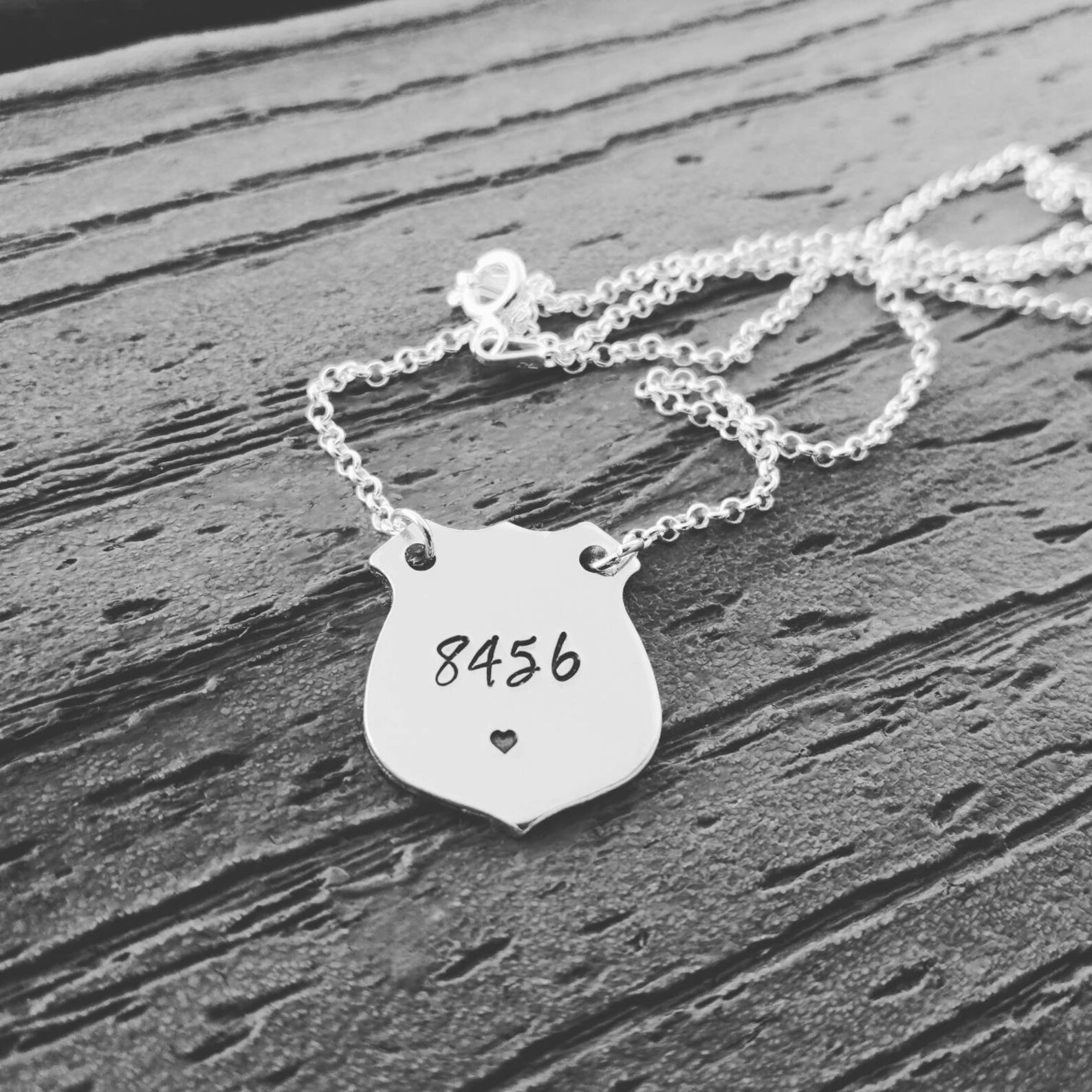 Police Wife Necklace Police Daughter Jewelry Police | Etsy