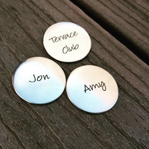Golf Marker - Personalized Golf Marker - Golfer Gift - Golfer Coin ...