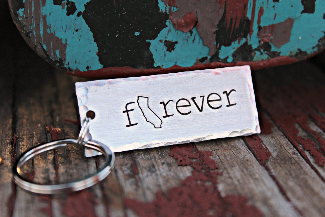 State Keychain USA Keychain Texas Forever Forever Keychain Best Friend ...