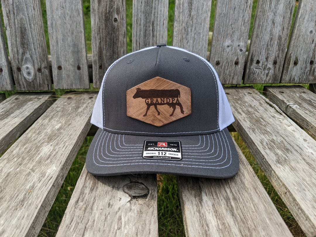 Custom Farmer Hat, Grandpa Hat, Cow Hat, Rancher Hat, Pawpaw Hat ...
