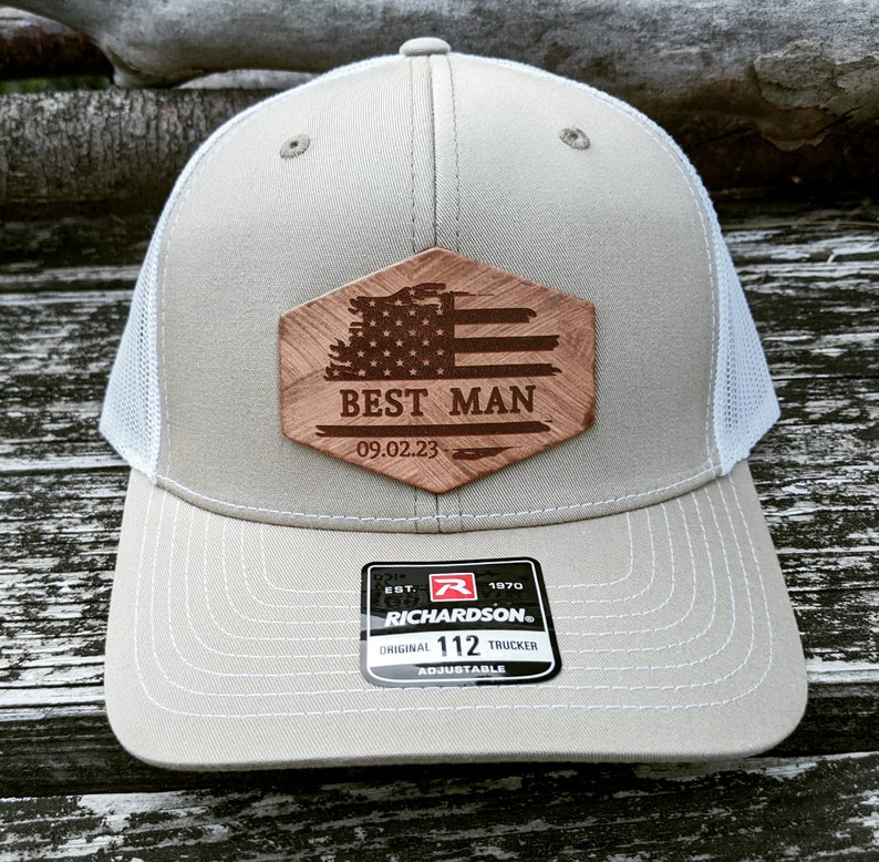 Wedding Hats - Groom Hat - Best Man Hat - Wedding Party Hat - American ...
