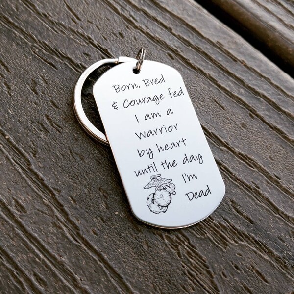 Usmc Keychain - Etsy