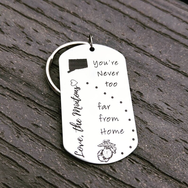 Boot camp Graduation Gift Military Keychain PCS Gift | Etsy