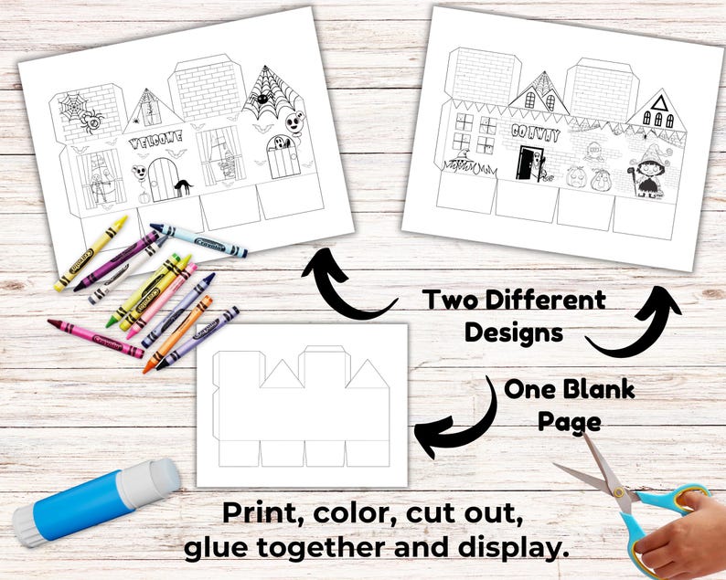 Halloween Activity Bundle, Halloween Placemat, Kids Halloween Activity ...
