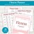 Printable Daily Goal Tracker, Two Week Habit Tracker, Monthly Calendar ...