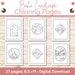 Printable Colouring Pages Minimalist Boho Colouring Pages Landscape ...