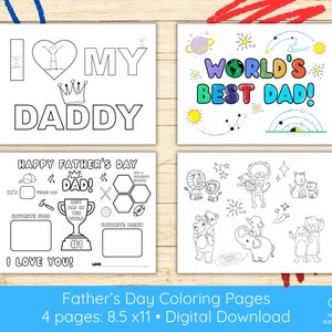 Printable Father's Day Coloring Pages Dad Coloring Pages Father's Day ...