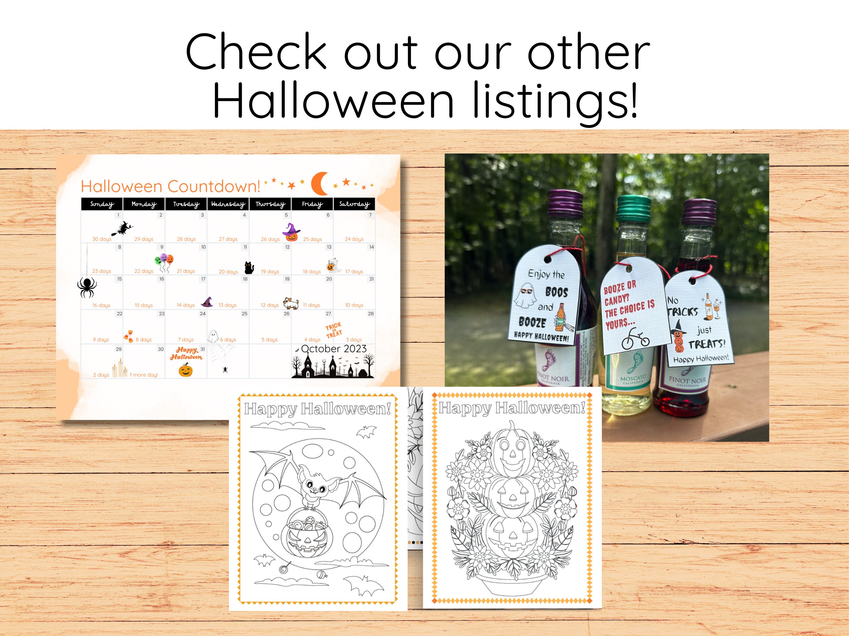 Halloween Countdown Lunch Box Notes Printable Halloween Lunch Box Notes ...