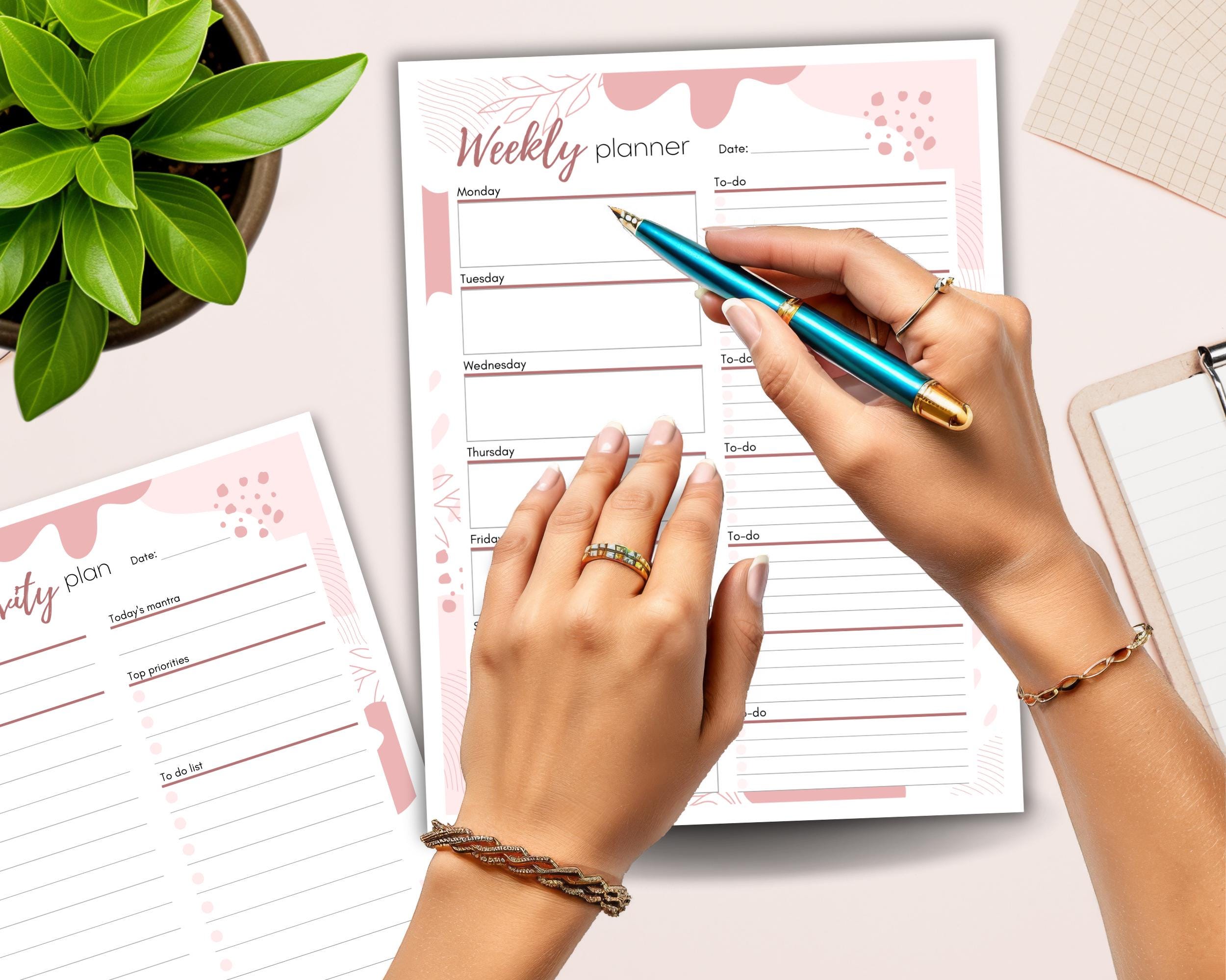 New Year’s Goal-setting & Productivity Bundle, Winter Arc Challenge ...