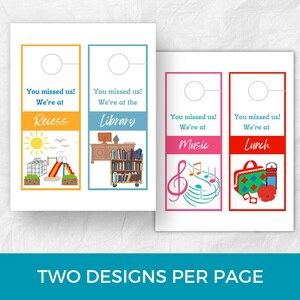 Classroom Door Hanger, Printable Door Tag, Preschool Door Hanger - Etsy