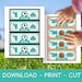 Printable Kids Sports Play Money, Pretend Money, Classroom Money, Kids ...