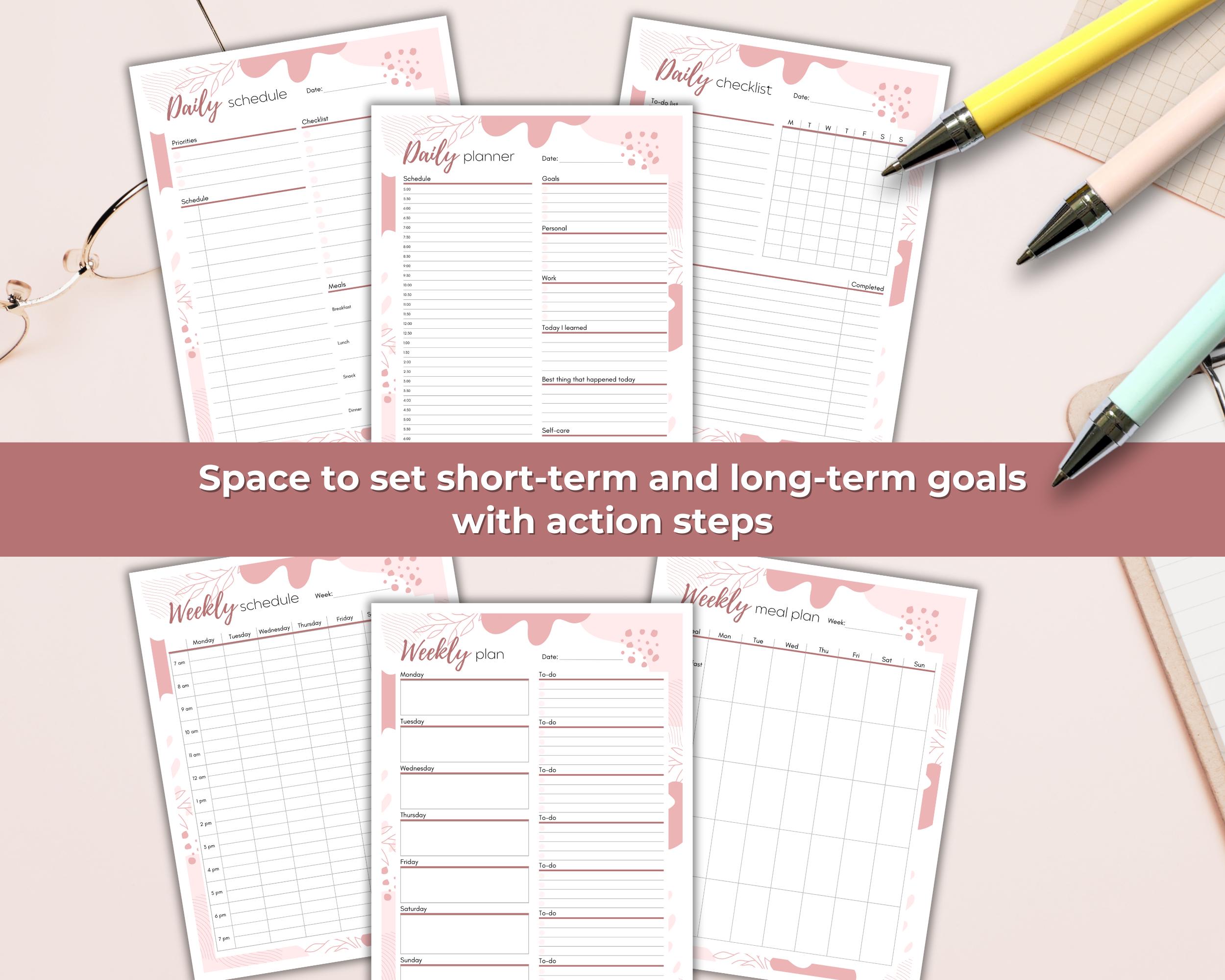 New Year’s Goal-setting & Productivity Bundle, Winter Arc Challenge ...