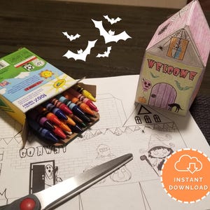 Halloween Activity Bundle, Halloween Placemat, Kids Halloween Activity ...