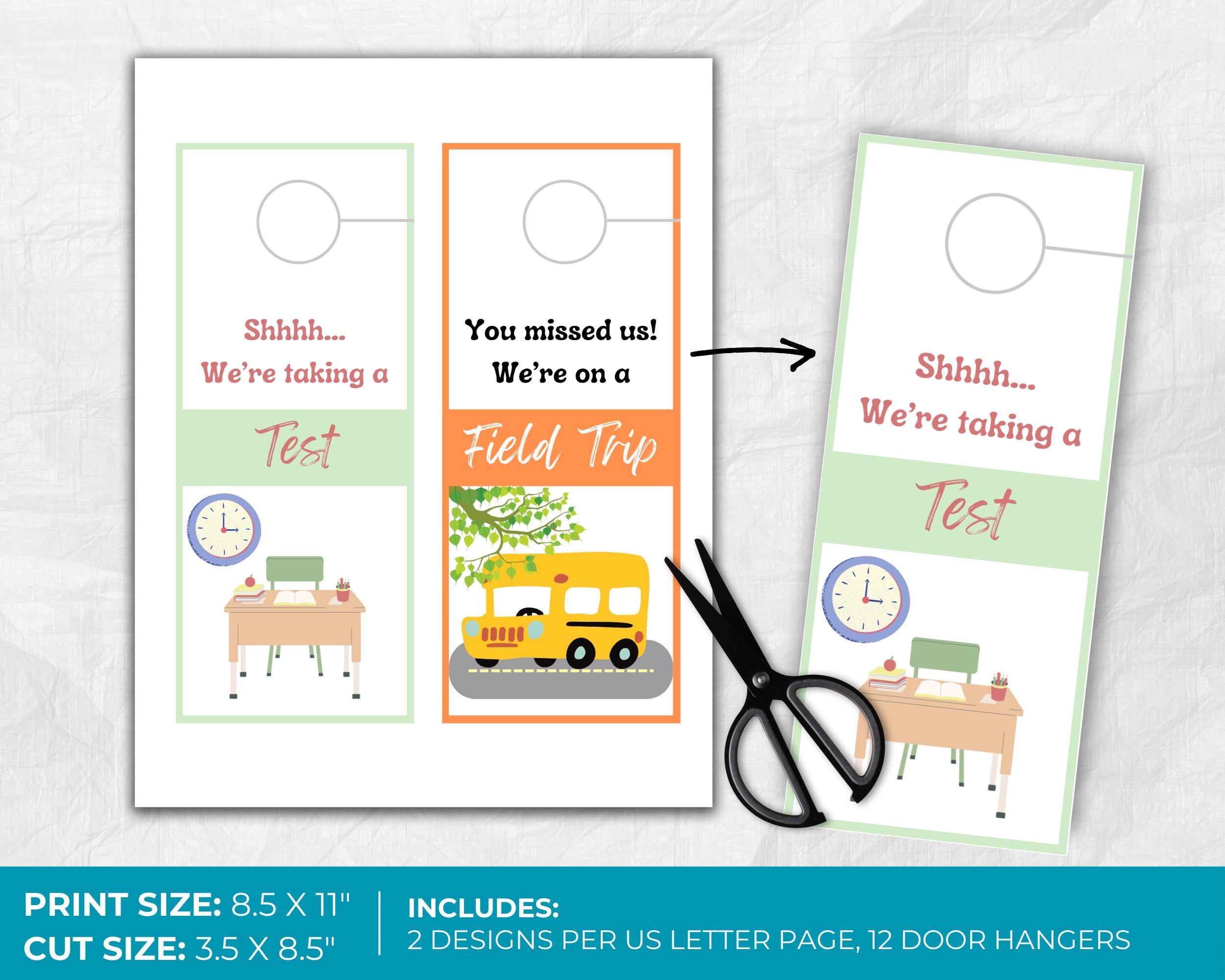 Classroom Door Hanger, Printable Door Tag, Preschool Door Hanger - Etsy