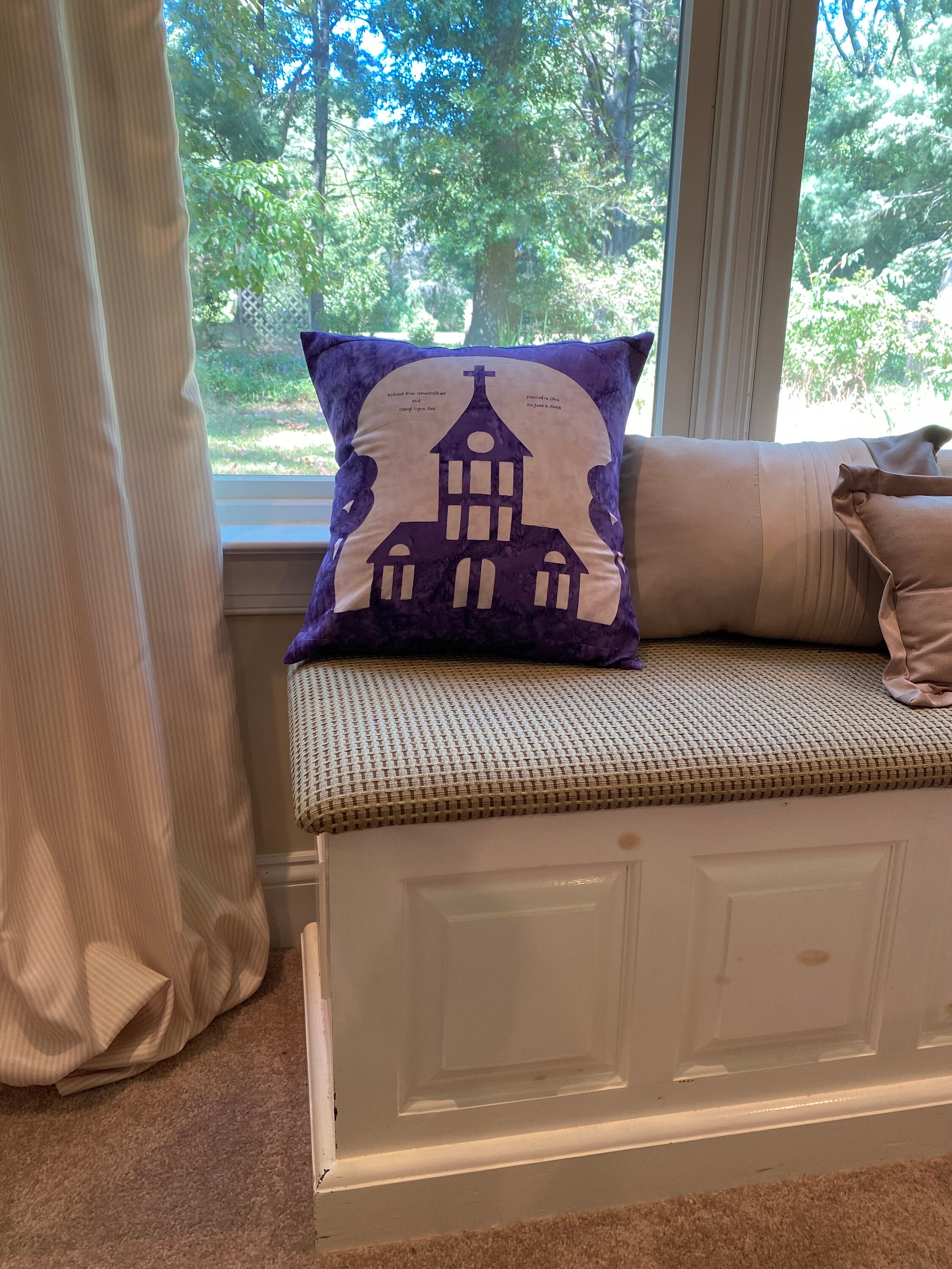 Small Town Church Quilt Applique Pattern - Etsy