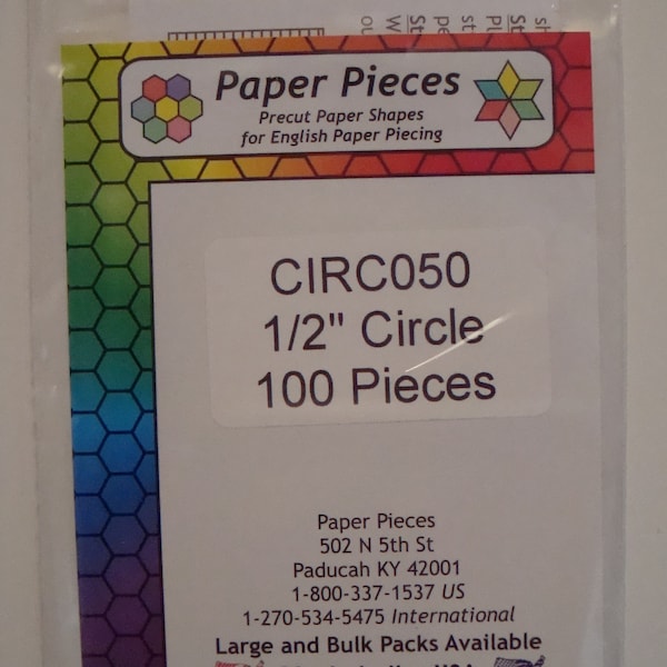 Circle Paper - Etsy
