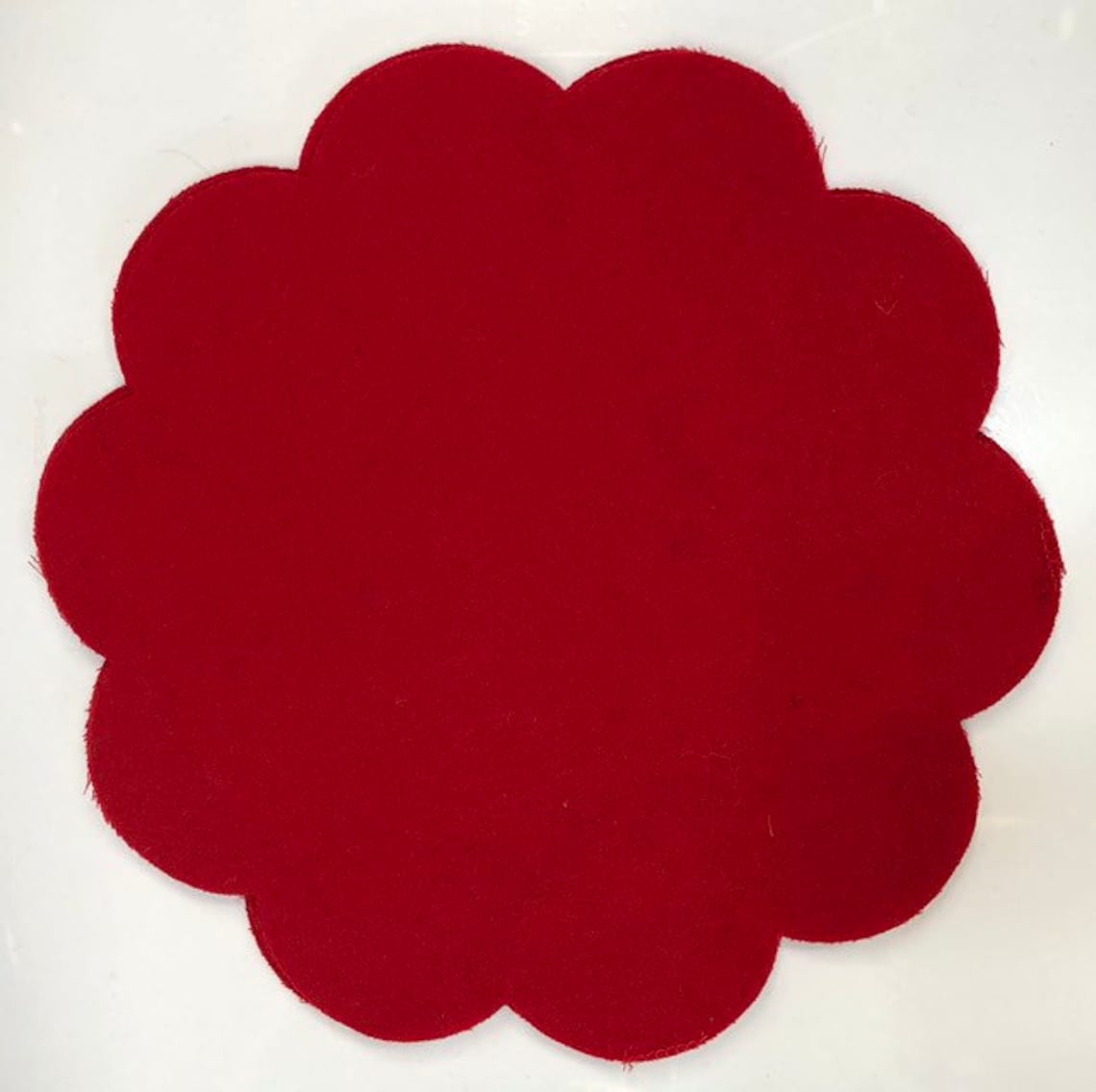 Scallop Circle Penny Rug or Candle Mat Blanks - Etsy