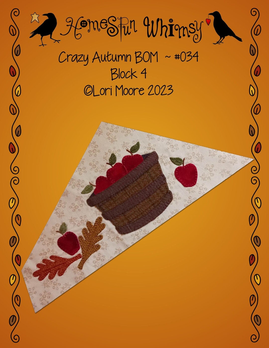 Crazy Autumn BOM #4 - #034 DIGITAL Download Only - Etsy