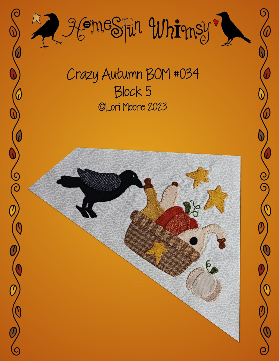 Crazy Autumn BOM #5 - #034 DIGITAL Download Only - Etsy