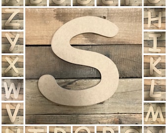 Large Wood Letters - Etsy