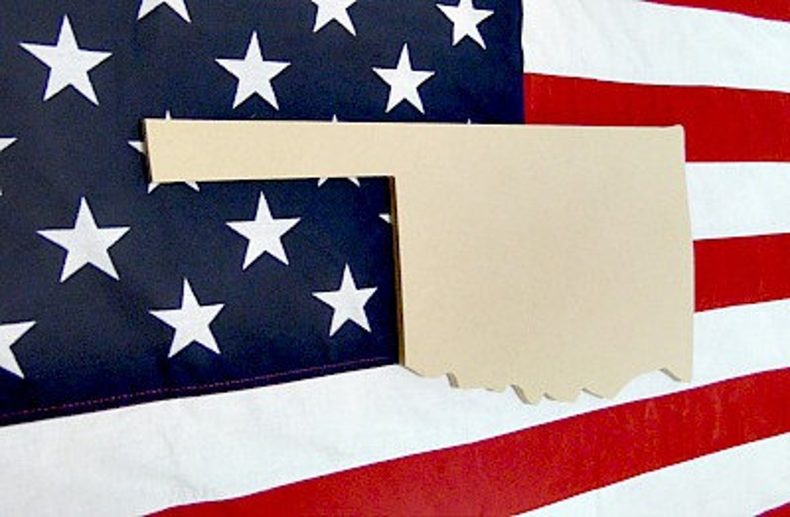 Oklahoma Unfinished Wooden State Craft Decorable Shape, Any State ...